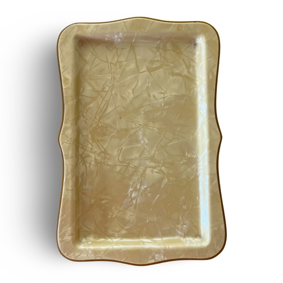 Vintage | Accents | Vintage Celluloid Bakelite Tray | Poshmark